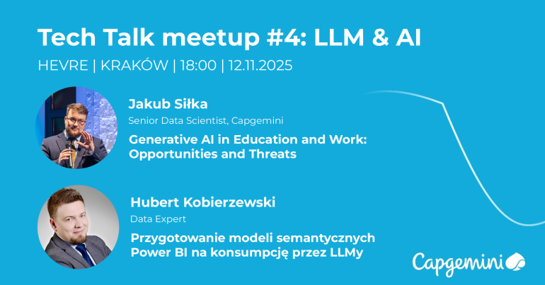 Tech Talk | MeetUp #4: LLM & AI | Kraków - Crossweb
